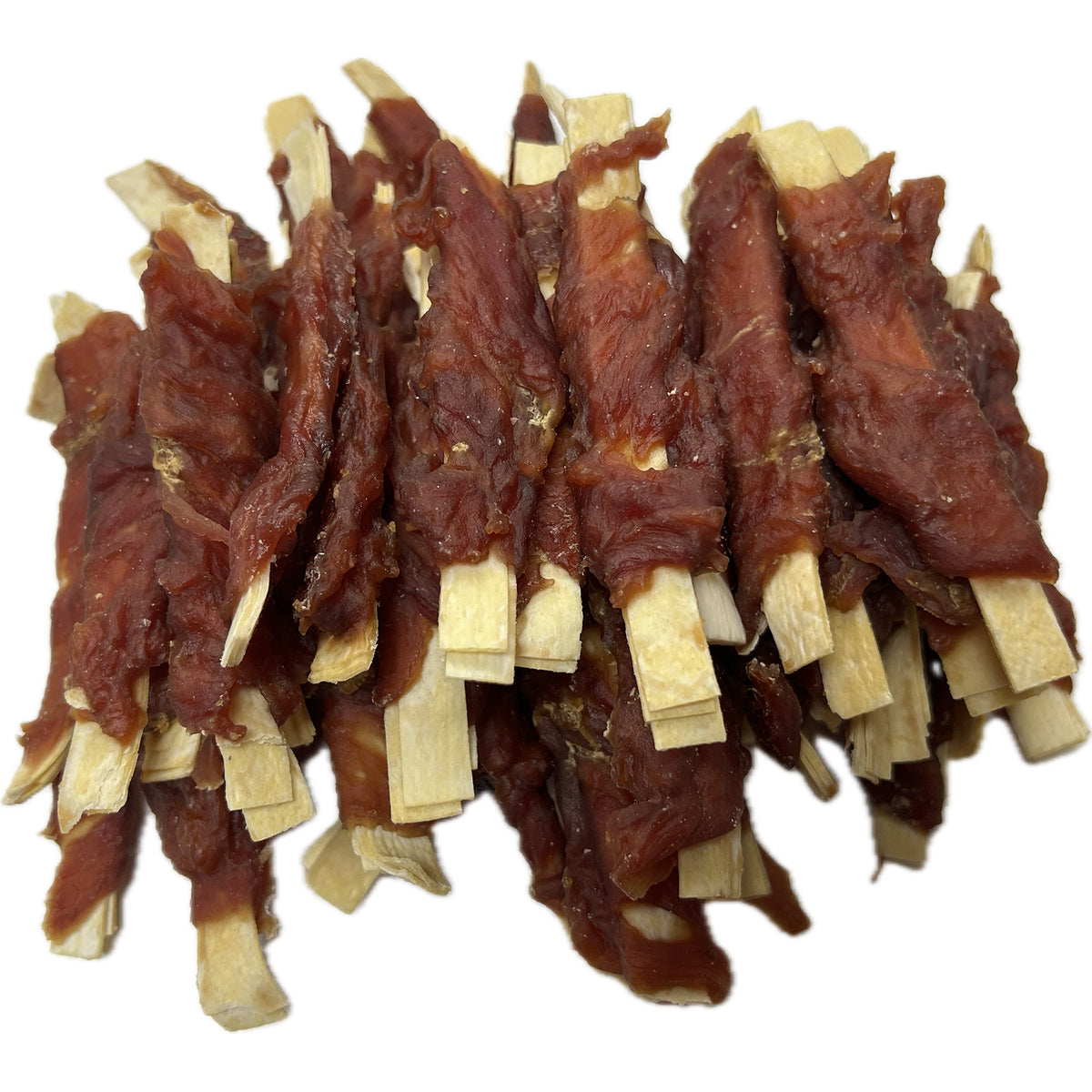 Fish Strips Wrapped in Duck (A195) — DriedDogTreats